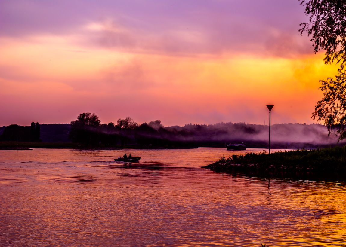 Rivier de Rijn vanuit Oosterbeek | digifoto Starter